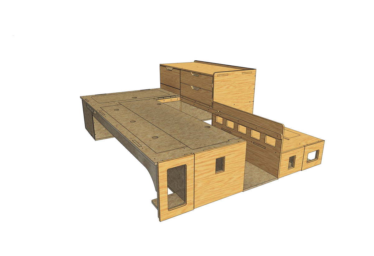 TSF Troopy Fitout (Flatpack) – The Setup Fitouts